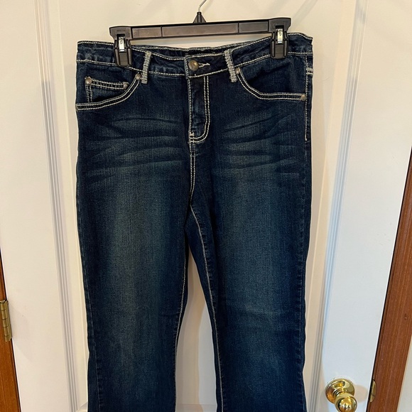 Tru Luxe Jeans | Jeans | Tru Luxe Jeans Blue Boot Cut Denim With Subtle ...